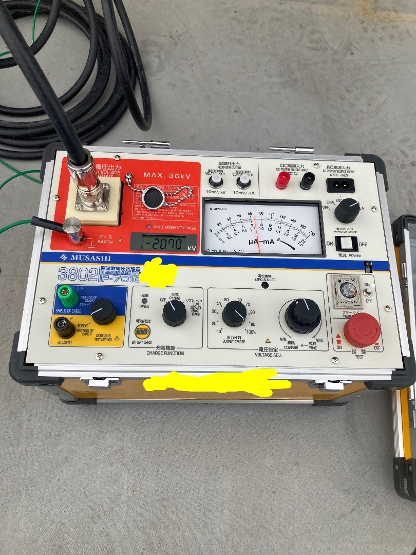 直流耐電圧試験: 底辺から抜け出したい